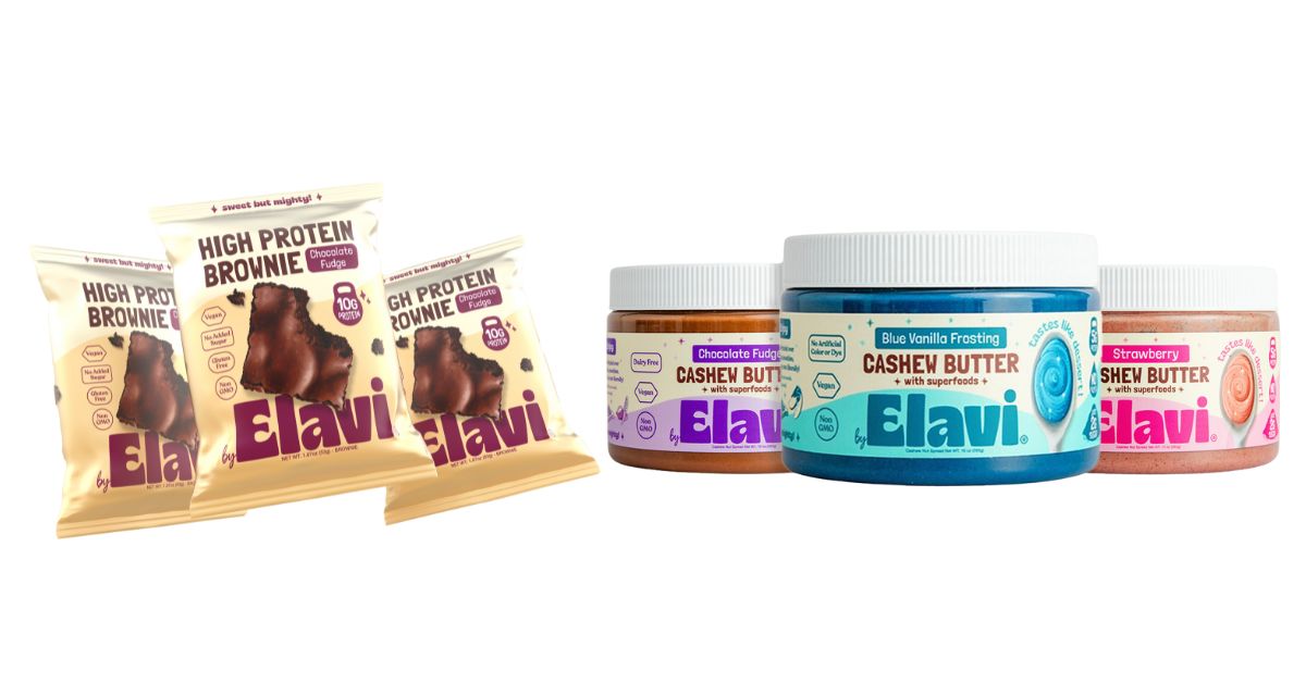 Elavi high protein brownies & low sugar dessert spreads